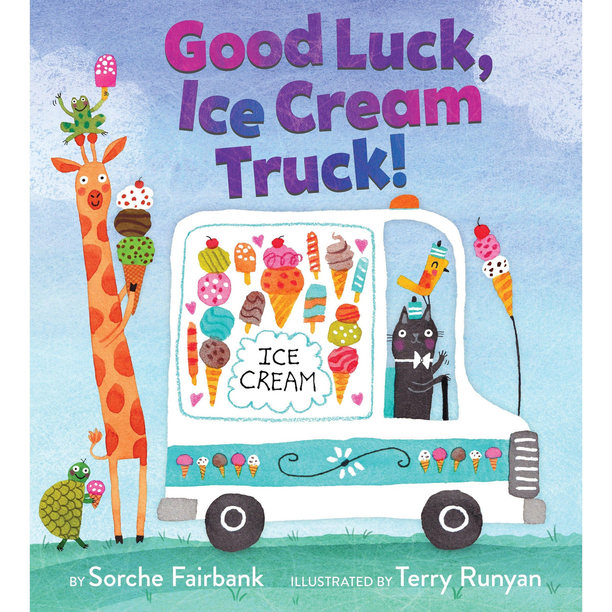 New Children's Book! Good Luck Ice Cream Truck! – Terry Runyan Creative