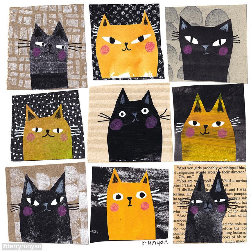 Squared Up! Happy #caturday – Terry Runyan Creative