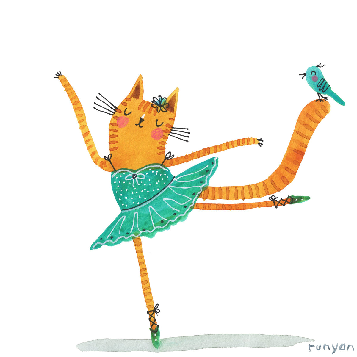 Ballet Cat 2! – Terry Runyan Creative