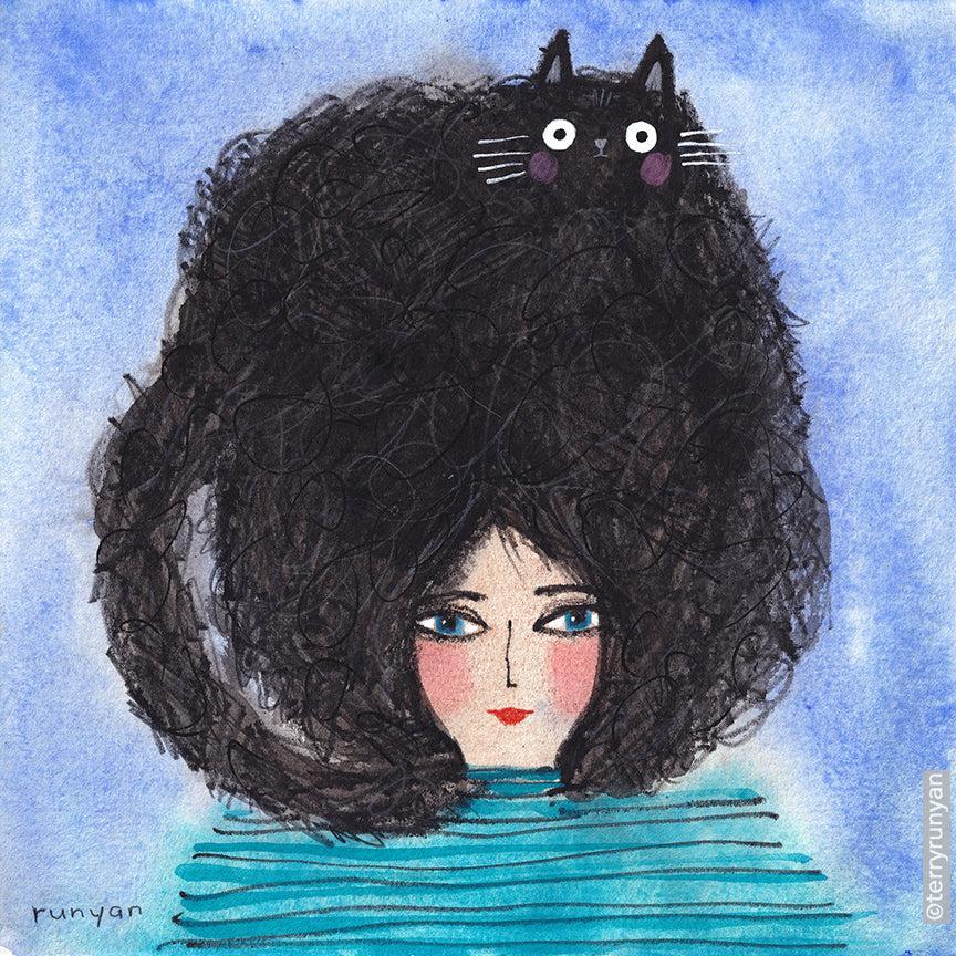 Scribble Cat Hat! – Terry Runyan Creative
