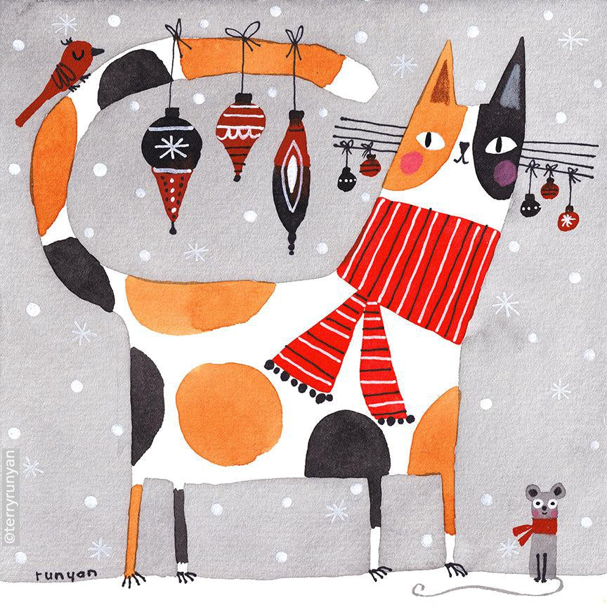 Ornamental Cat! – Terry Runyan Creative