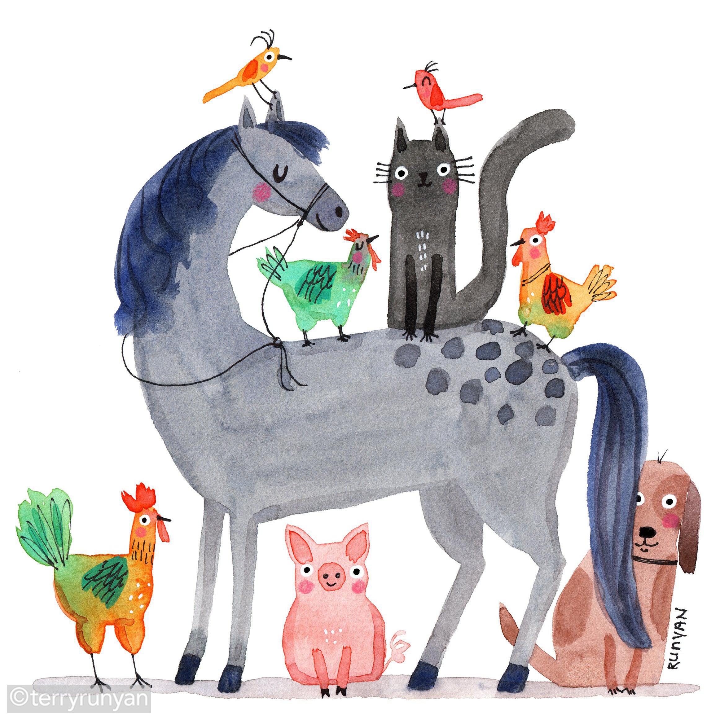Farm Animal Friendship